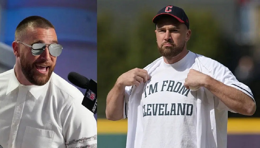 Travis Kelce explains his offensive act of chugging a beer to celebrate ...