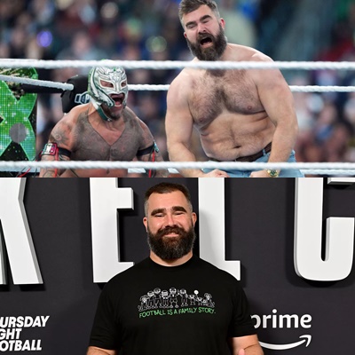 Jason Kelce Makes a Surprising Appearance in the Ring at WrestleMania 40 - News
