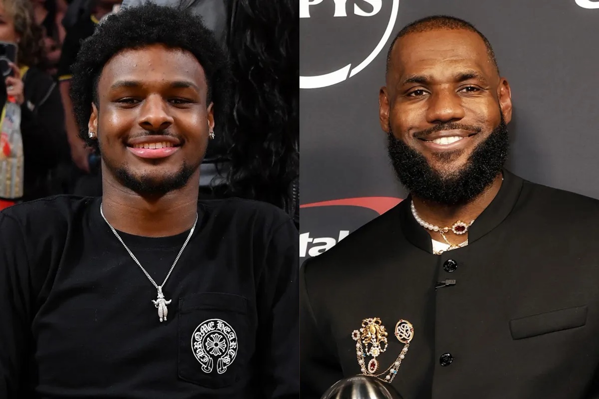 Bronny James Names Dad LeBron James as His ‘Favorite Player of All Time ...