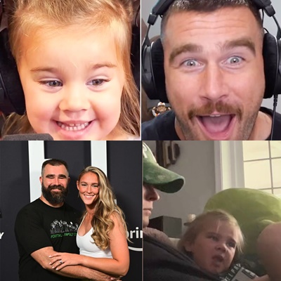 Watch : Jason Kelce wife Kylie shared a video where 4 year old daughter ...