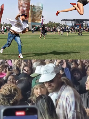 SHOCKING DREAM: Travis Kelce impressed the Coachella audience by ...