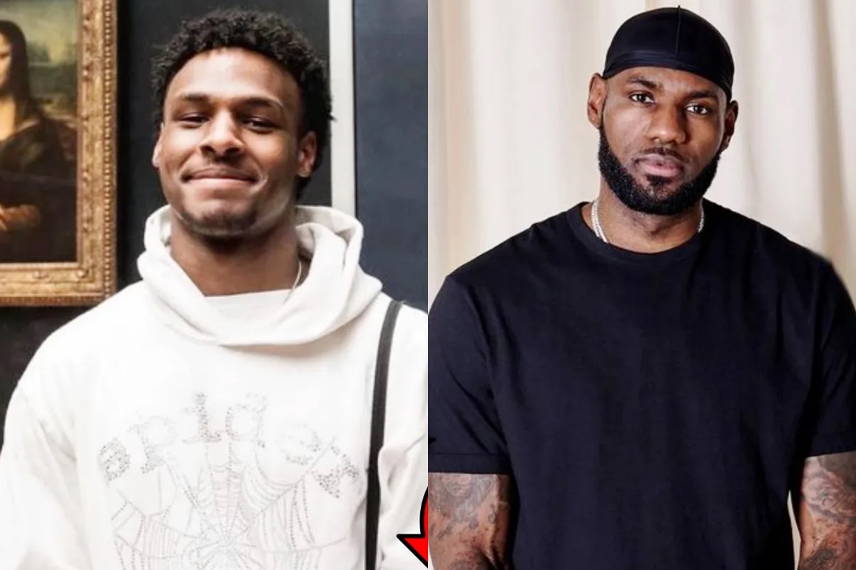 Lebron James In Disbelief Comes To Tears After Bronny James Gets Booed ...