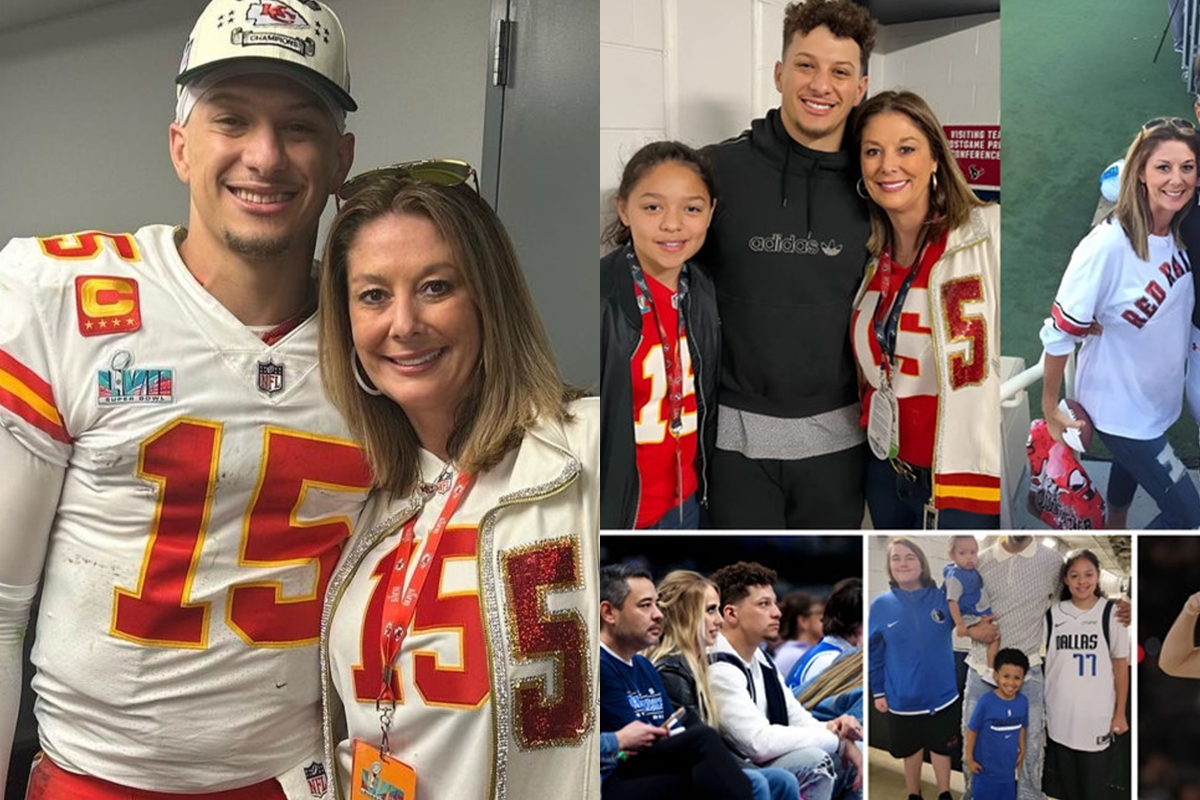 Following Patrick Mahomes Luka Doncic Moment, Randi Mahomes and Mia ...