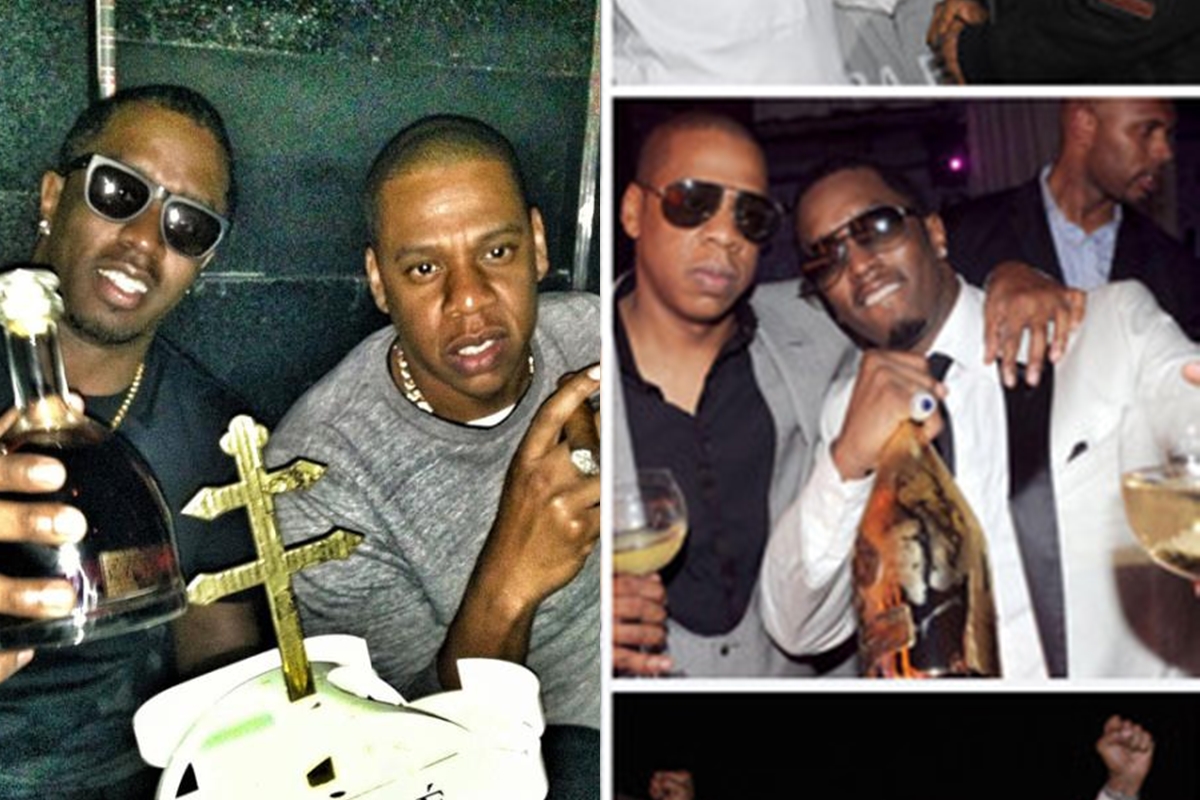 Hip-hop legends and New York City natives Jay Z and Diddy were seen ...