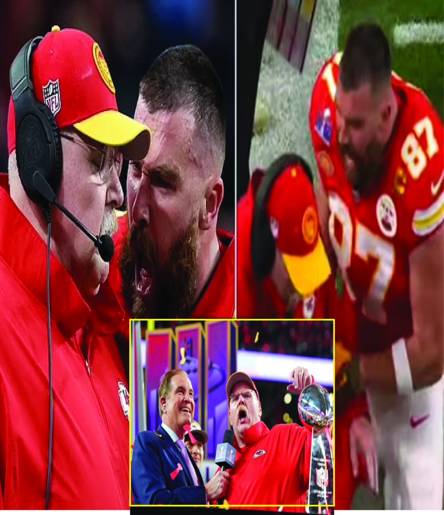 Kansas city chief’s coach breaks down in Tears after being awarded the ...
