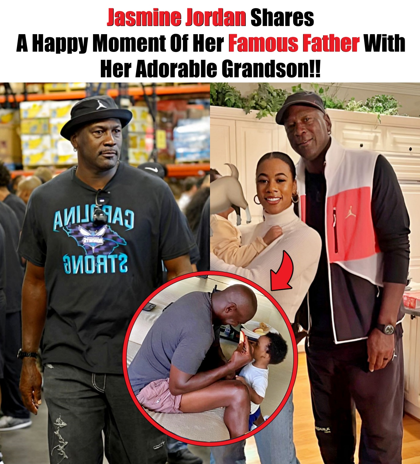 Jasmine Jordan Surprises Everyone By Sharing Her Famous Father’s Joyful ...