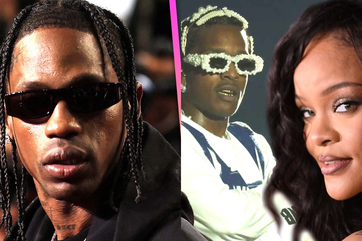 Why Fans Believe A$AP Rocky Is Dissing Rihanna’s Ex Travis Scott in New ...