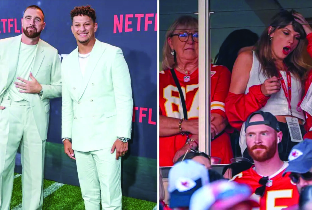 At Kelce Jam, Brittany and Patrick Mahomes unexpectedly show up and are ...