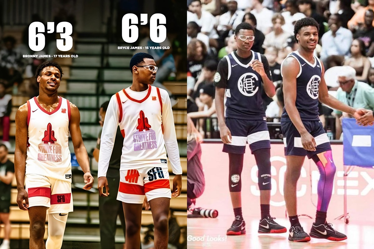 Two Future Seeds Of Superstar Lebron James: Bronny And Bryce Jame - News