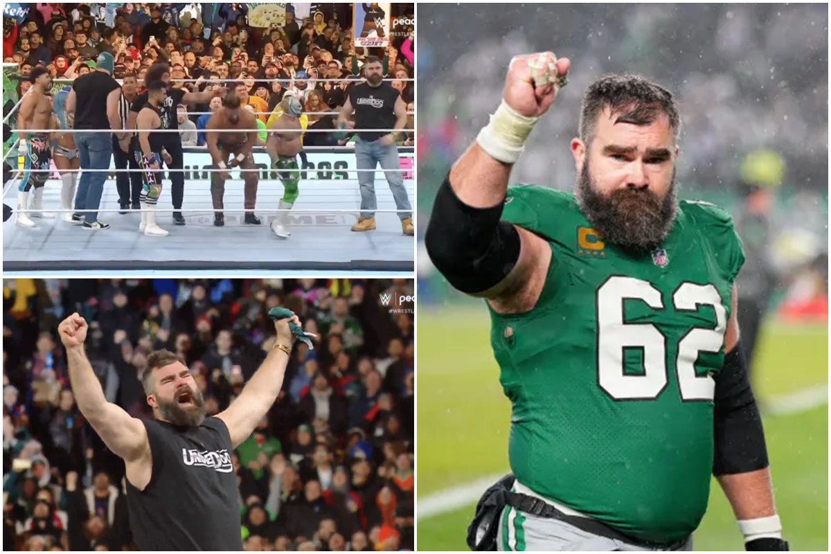 'DREAM COME TRUE' Jason Kelce teases career change as Ex-NFL star makes surprise appearance with ...