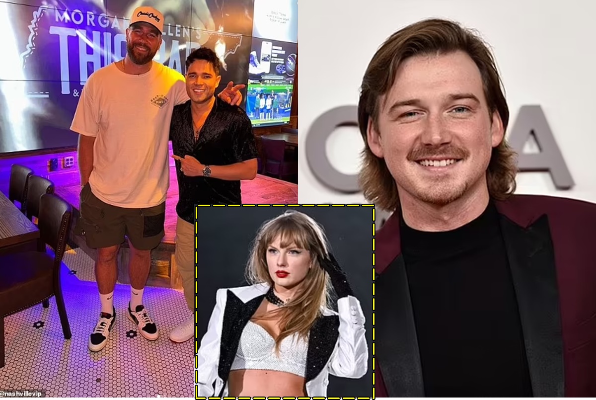 Travis Kelce seen at Morgan Wallen's controversial Nashville bar - as ...