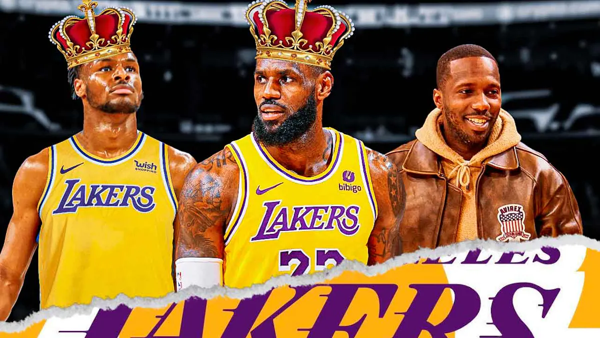 Bronny James’ immediate 2-word reaction to Lakers drafting him - News