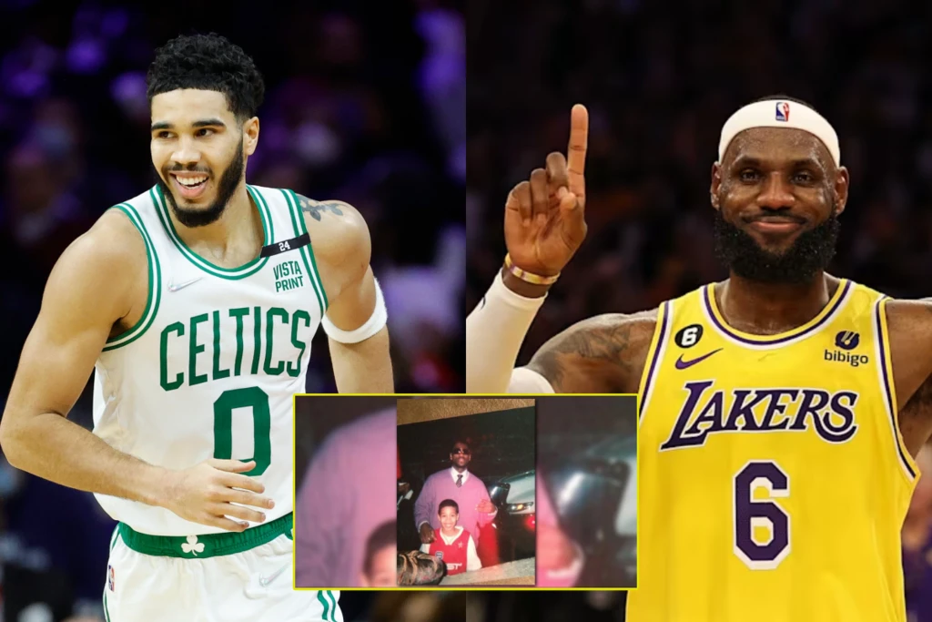 Jayson Tatum goes viral for asking LeBron James to follow him on ...