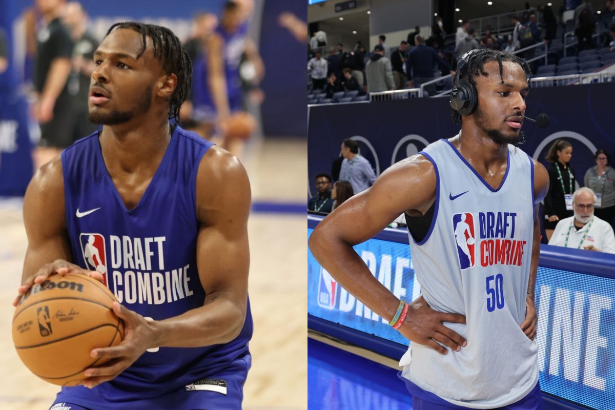 Lakers pass on Bronny James in first round of 2024 NBA Draft as dad LeBron weighs opting out of ...