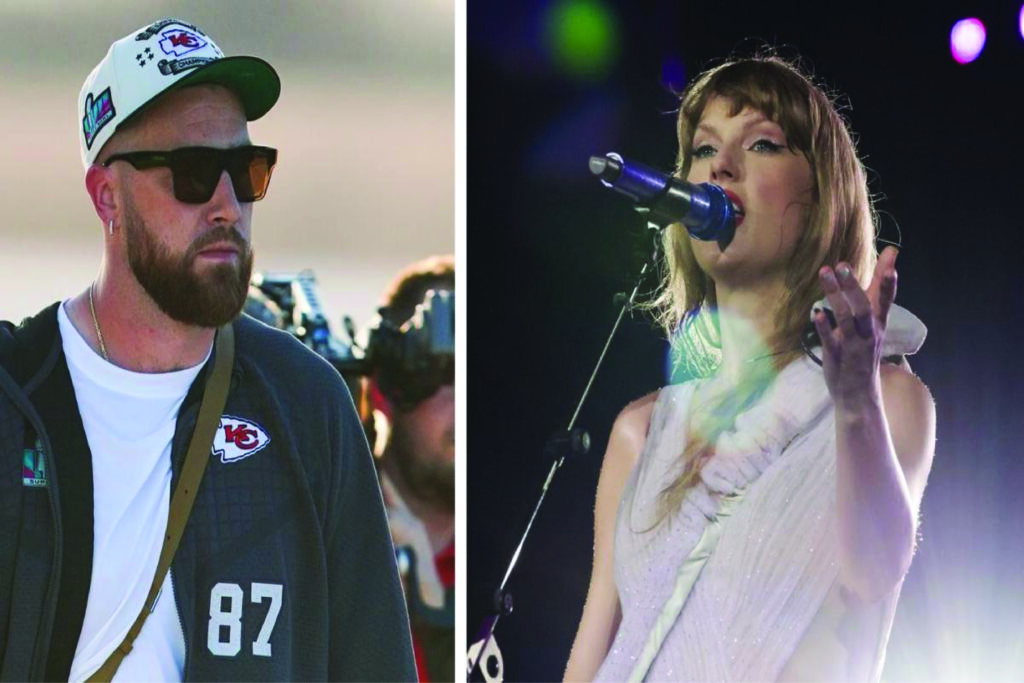 Travis Kelce was spotted back on American soil as he went for lunch at ...