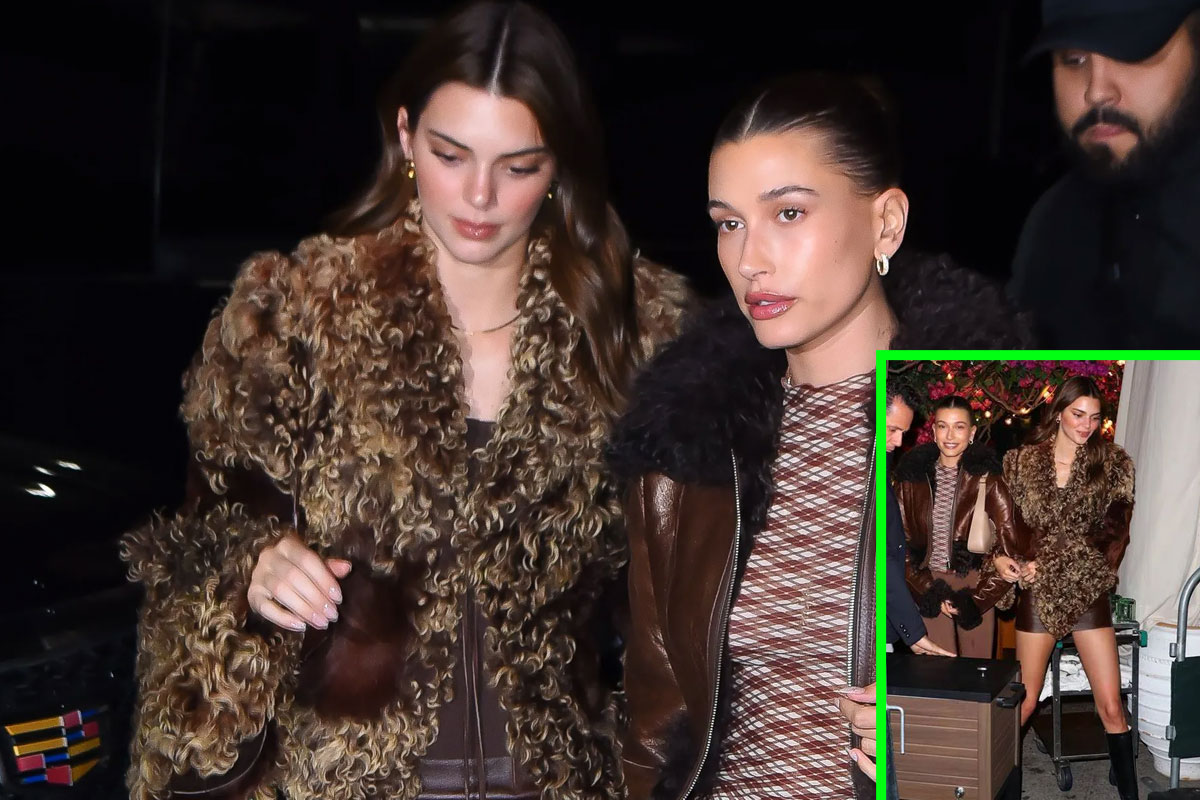 Hailey Bieber And Kendall Jenner Turned Heads As They Strode Down The ...
