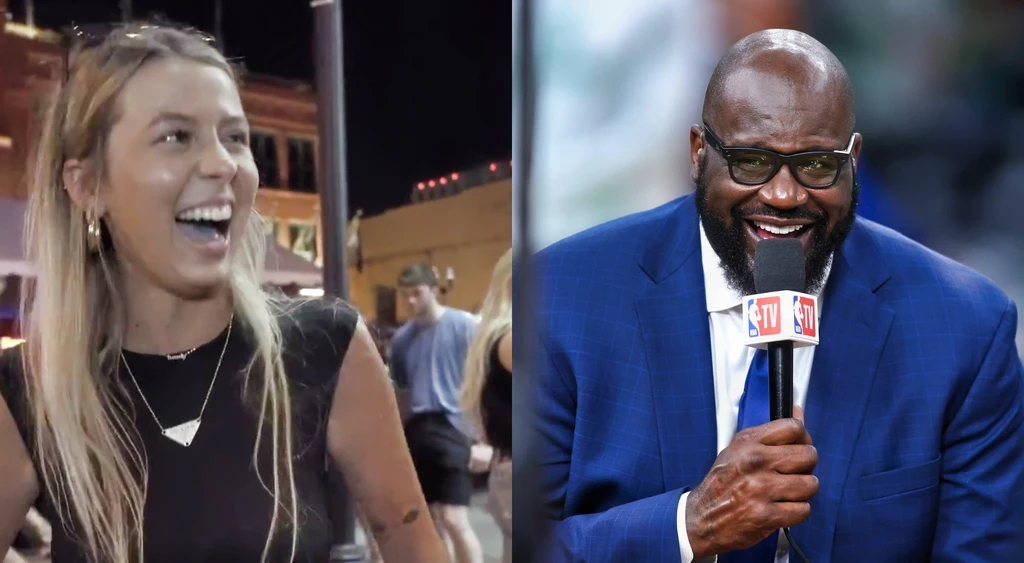 PHOTO: Shaq Ran Into The “Hawk Tuah” Girl In Nashville, And The ...