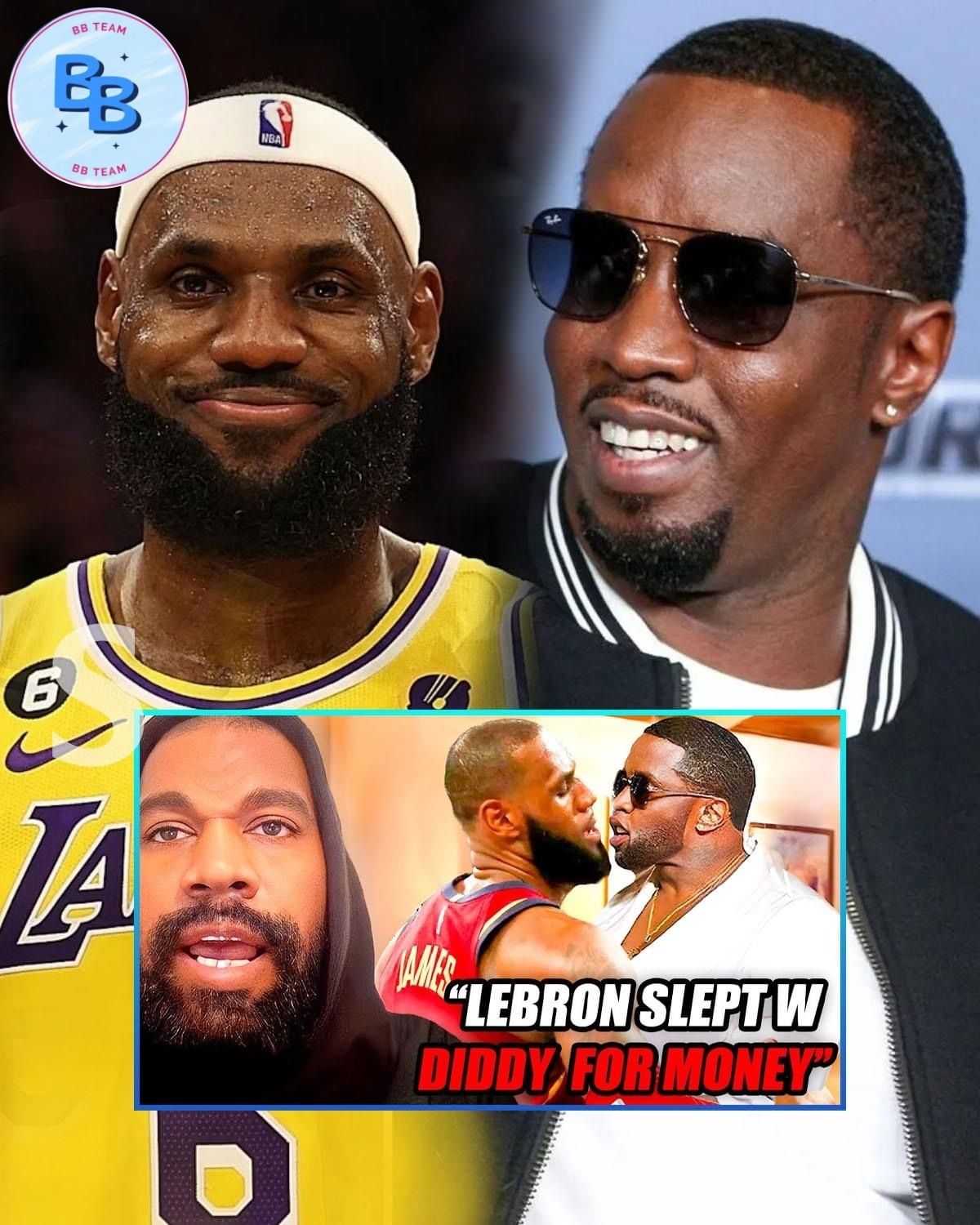Sh0cking: Kanye West revela como LeBron James dormiu com Diddy por US ...