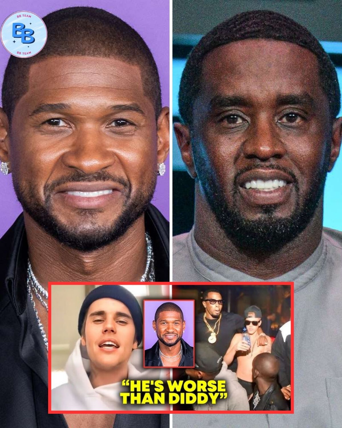 Última hora: Usher finalmente admite e mostra a prova do que Diddy fez ...