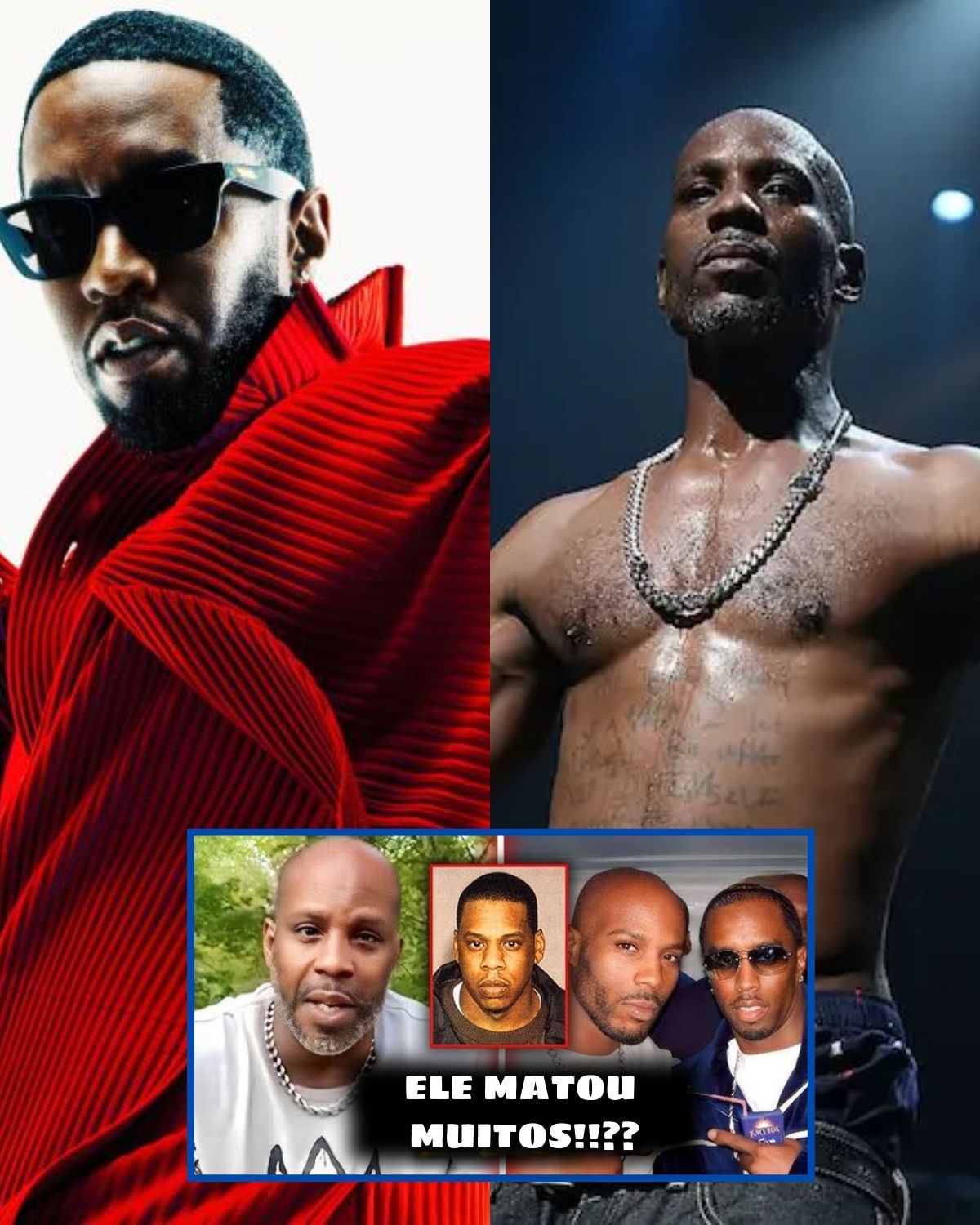 No momento, ESTA É CHAMADA A ESCAPA MAIS SORTE DA HUMANIDADE. Diddy se ...