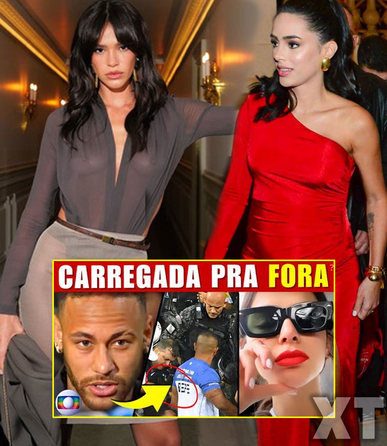 Choque! Neymar expulsa Bianca da ceia e Bruna não fica quieta. Eita ...