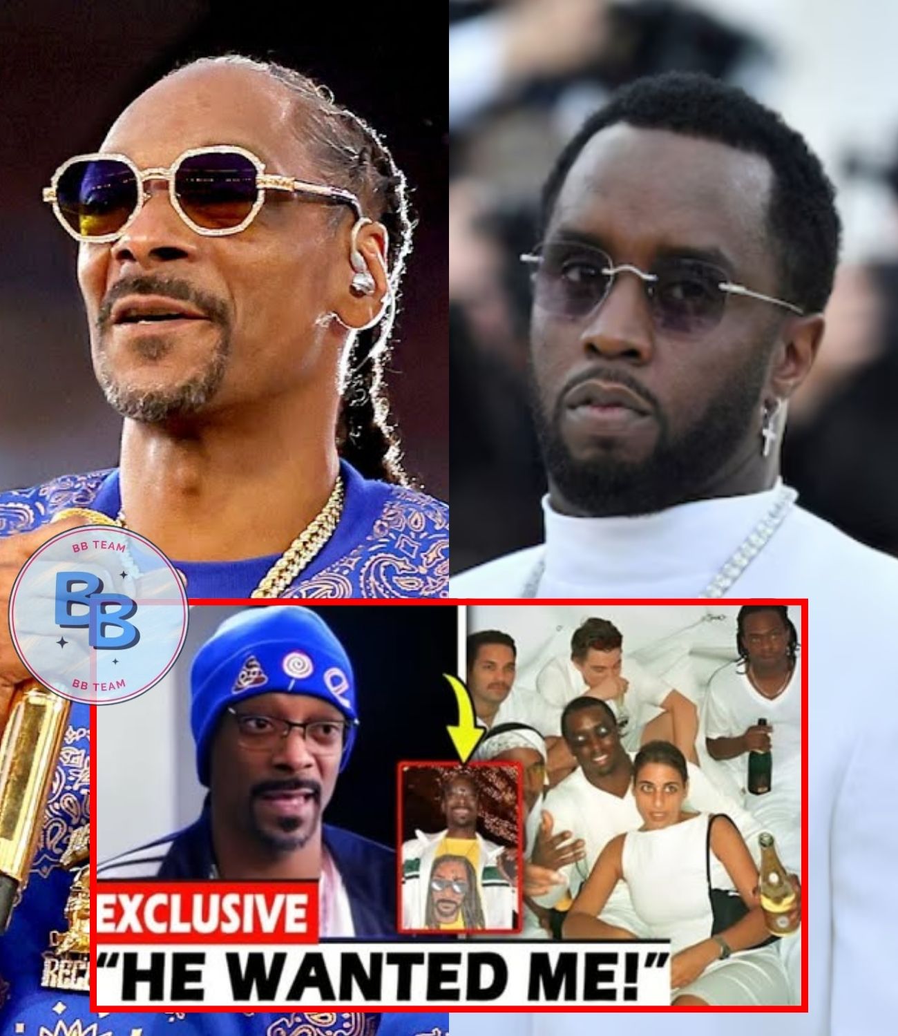 Snoop Dogg caused a storm with the moment he sat on Diddy’s lap in a ...
