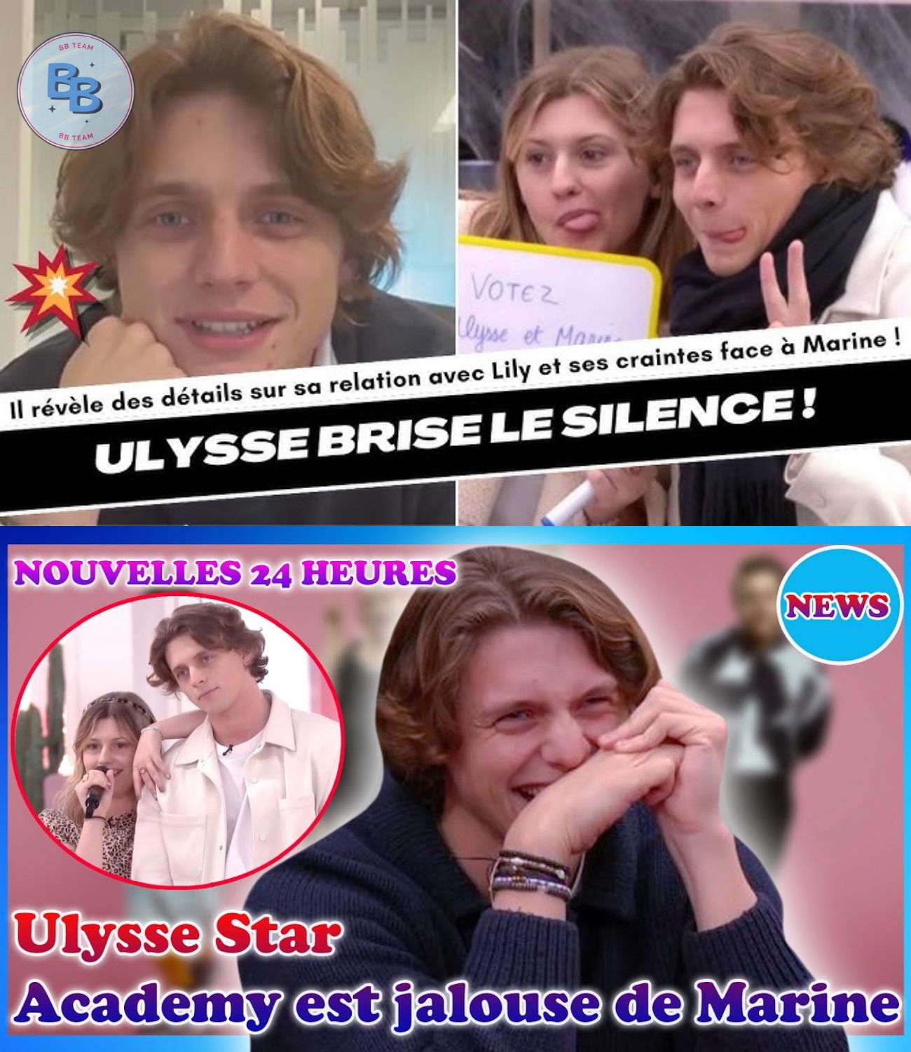 « Star Academy » : Ulysse se confie sur sa relation amoureuse fragile avec sa petite amie à ...