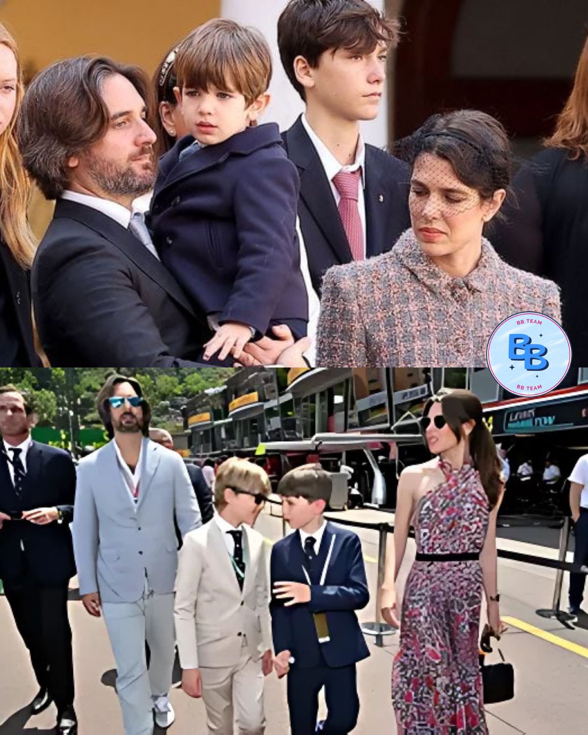 Laissant de côté la querelle, Dimitri Rassam retrouve ses enfants Darya ...