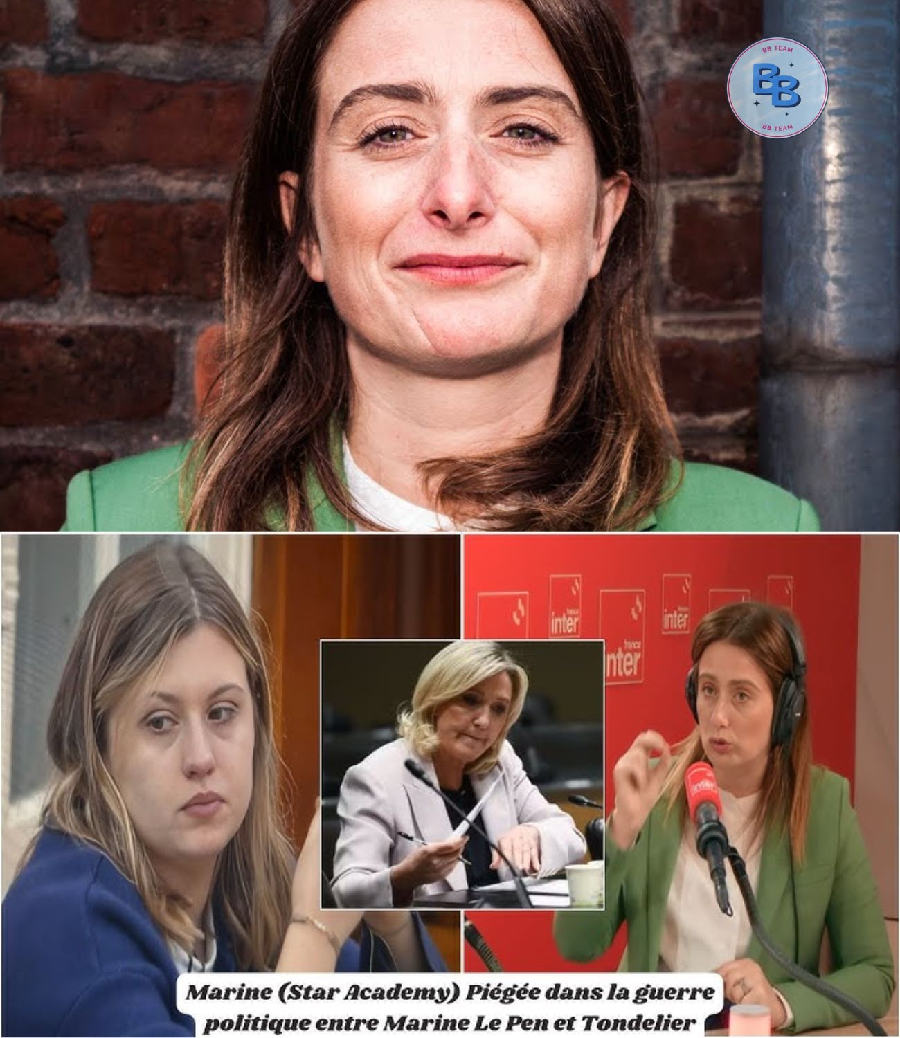 Marine (Star Academy)rendu difficile à la télévision!! Piégée dans la ...