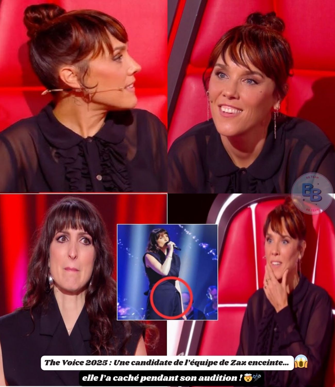 The Voice 2025 : Une candidate de l’équipe de Zaz enceinte… et elle l’a ...