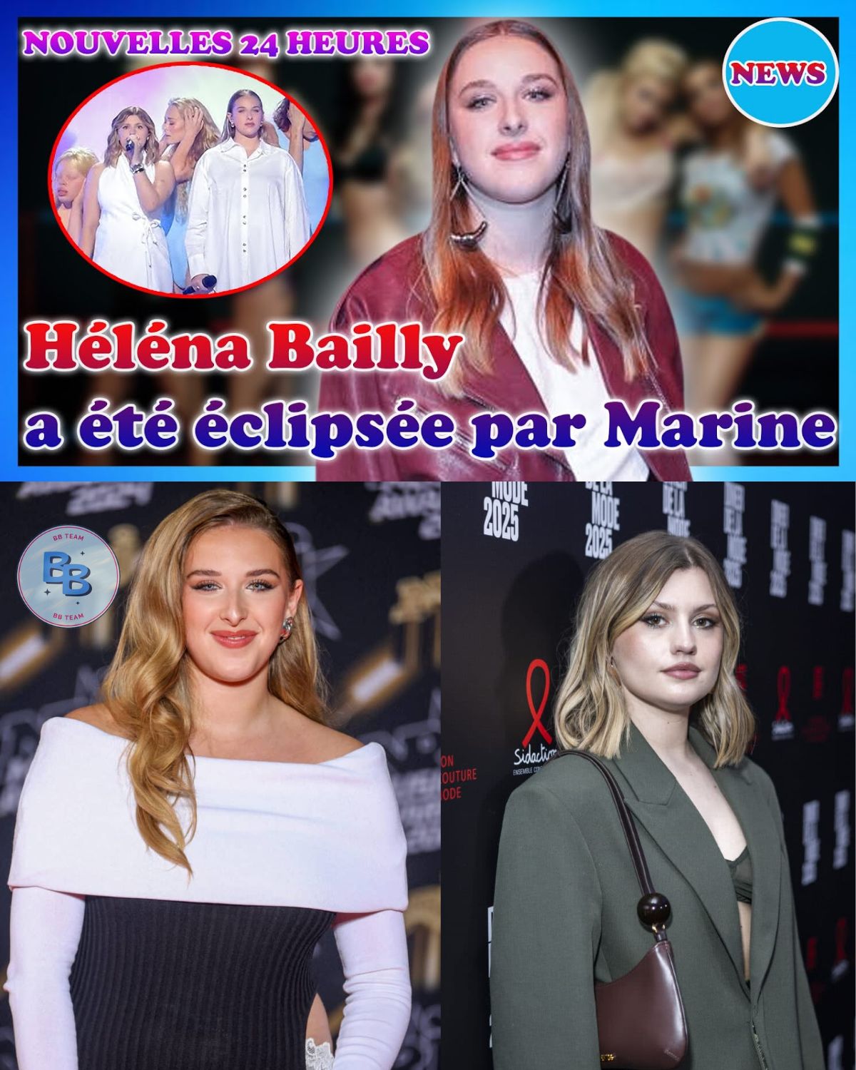 Héléna Bailly (Star Academy) éclipsée par Marine ? - News