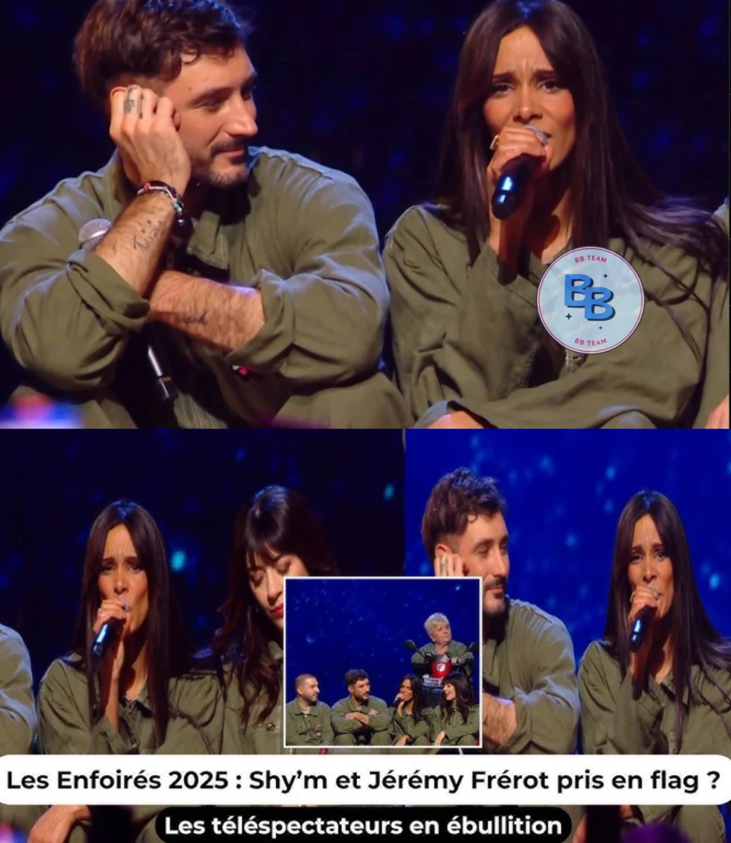 Les Enfoirés 2025 : Shy’m et Jérémy Frérot pris en flag ? Les ...