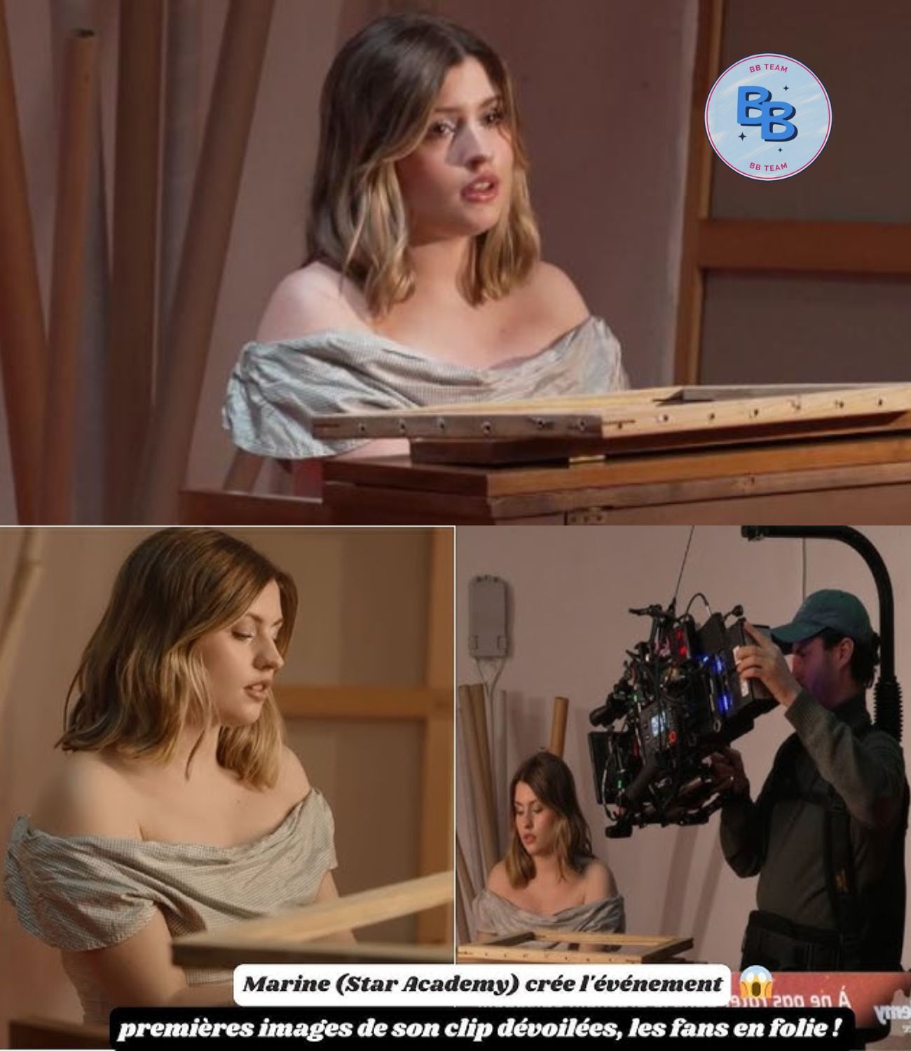 Marine (Star Academy) crée l'événement : premières images de son clip dévoilées - News