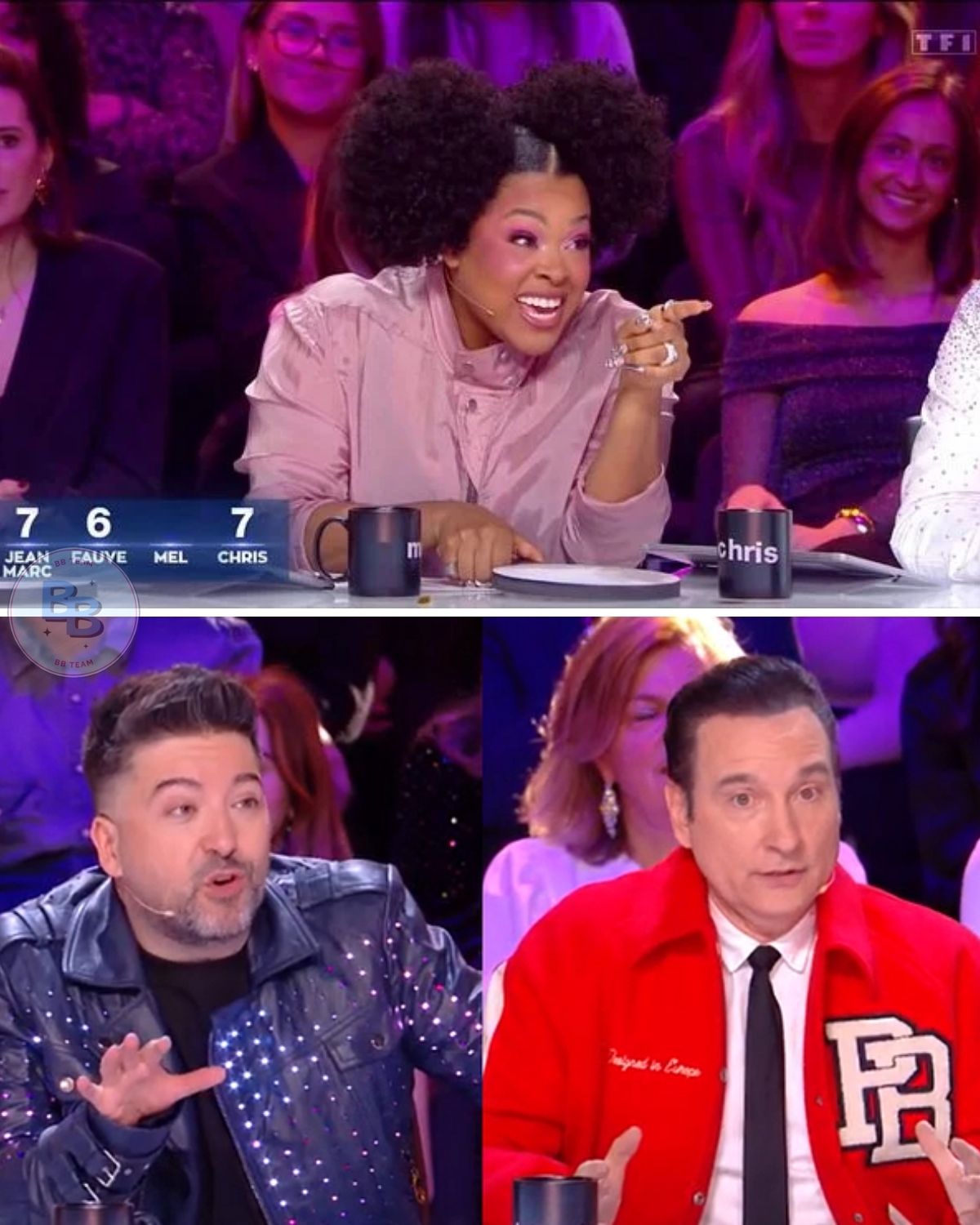 Plus ou moins sévère que Chris Marques ? Mel Charlot note la promotion ...