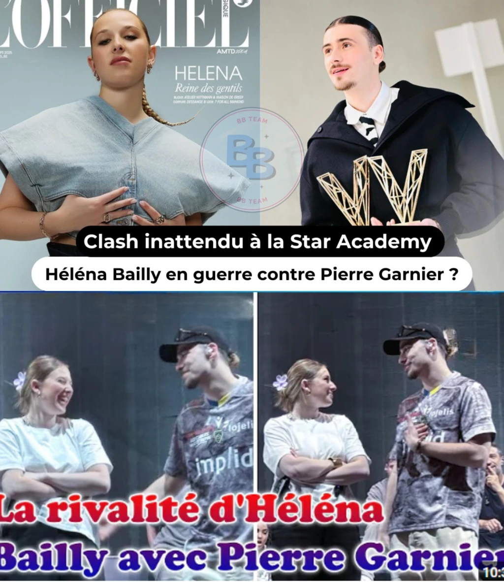 Héléna Bailly (Star Academy) et Pierre Garnier : Échangent des regards ...
