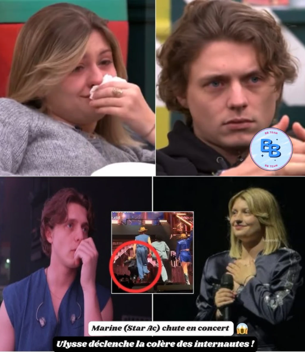 Marine (Star Academy) s'est disputée avec Ulysse pendant la représentation, et est tombée très ...