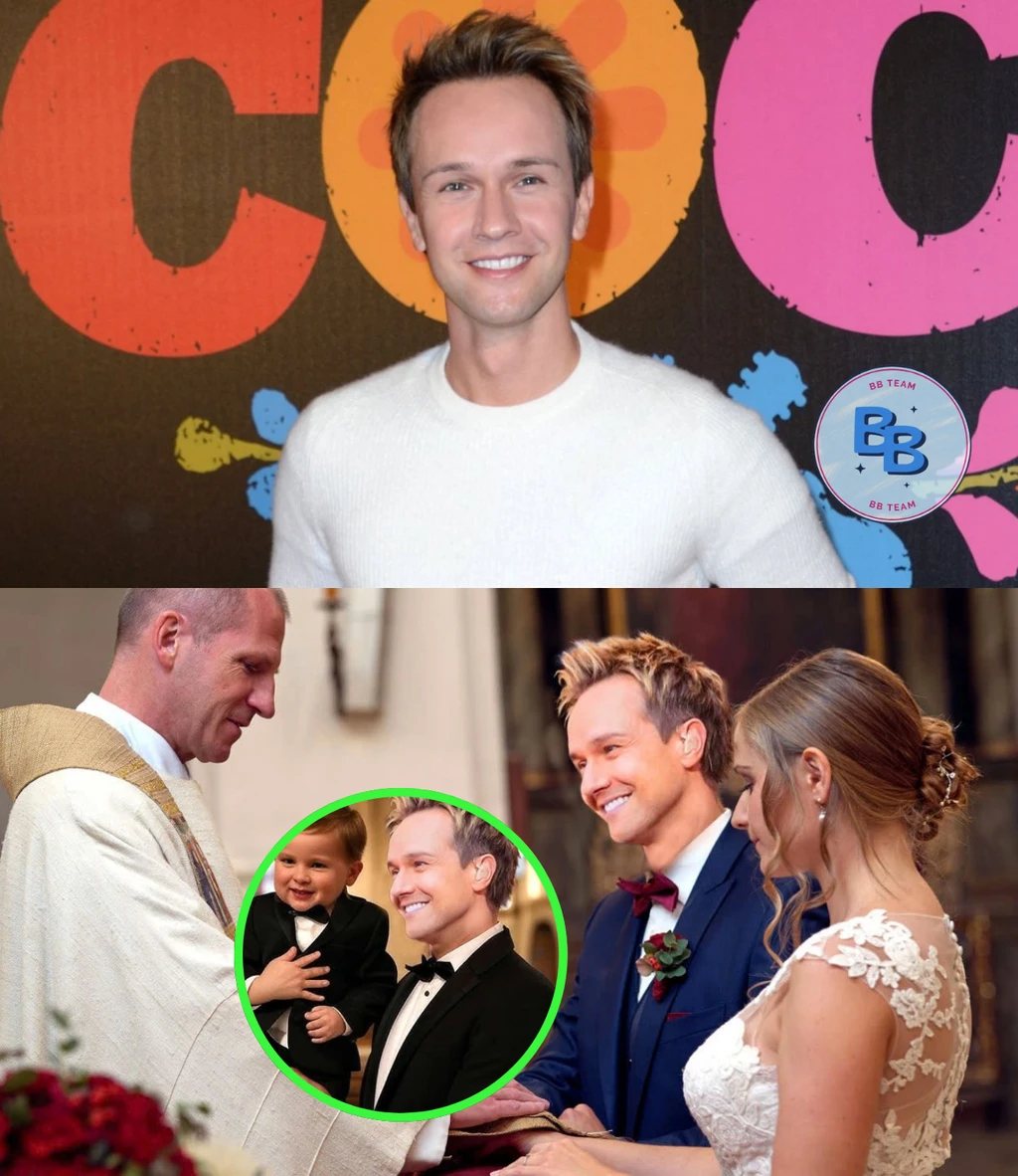 A l'église : Le bonheur lorsque Cyril Féraud et sa compagne se sont mis ...