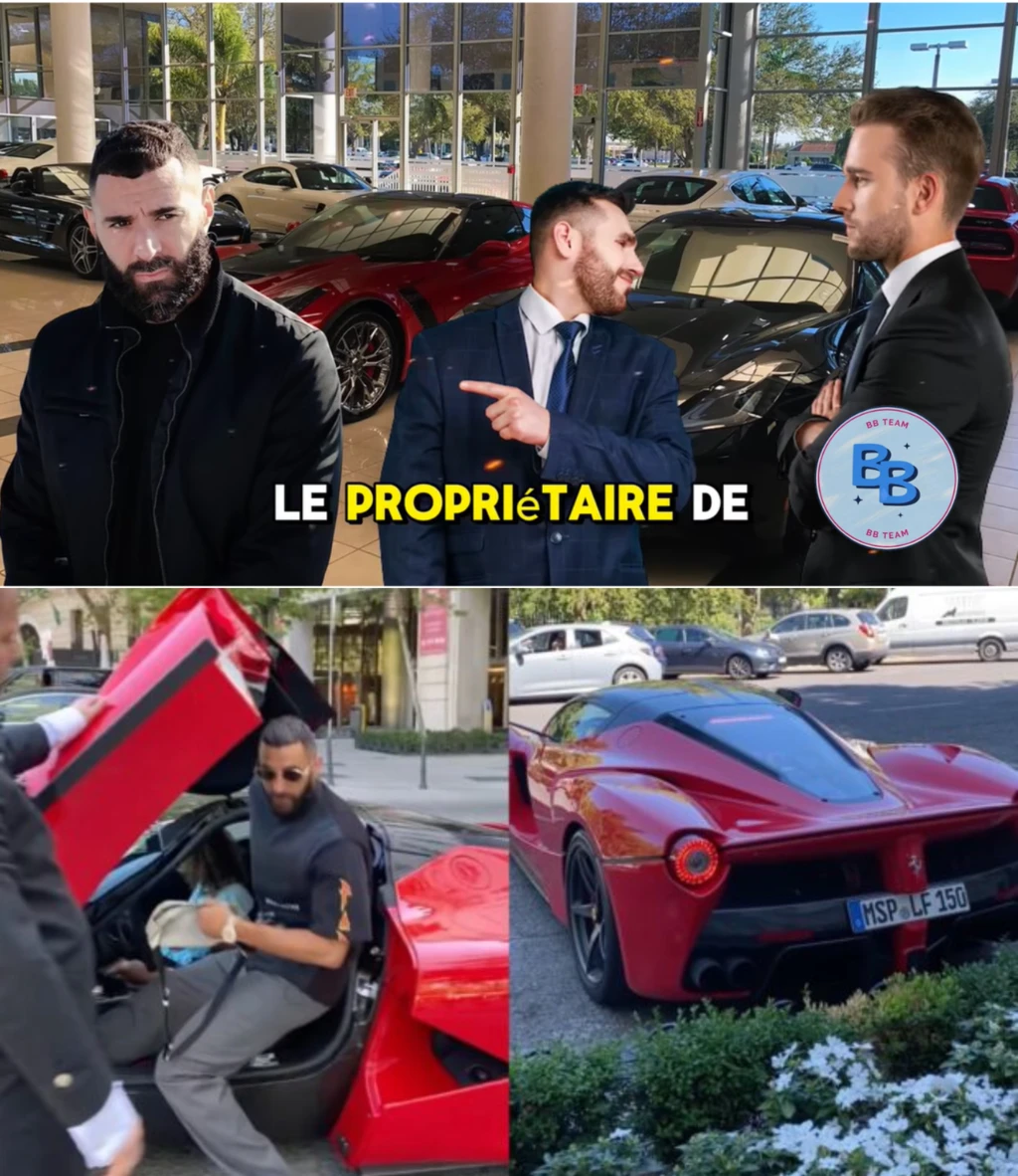 Propriétaire de CONCESSION FERRARI a DISCRIMINÉ BENZEMA pour être ...