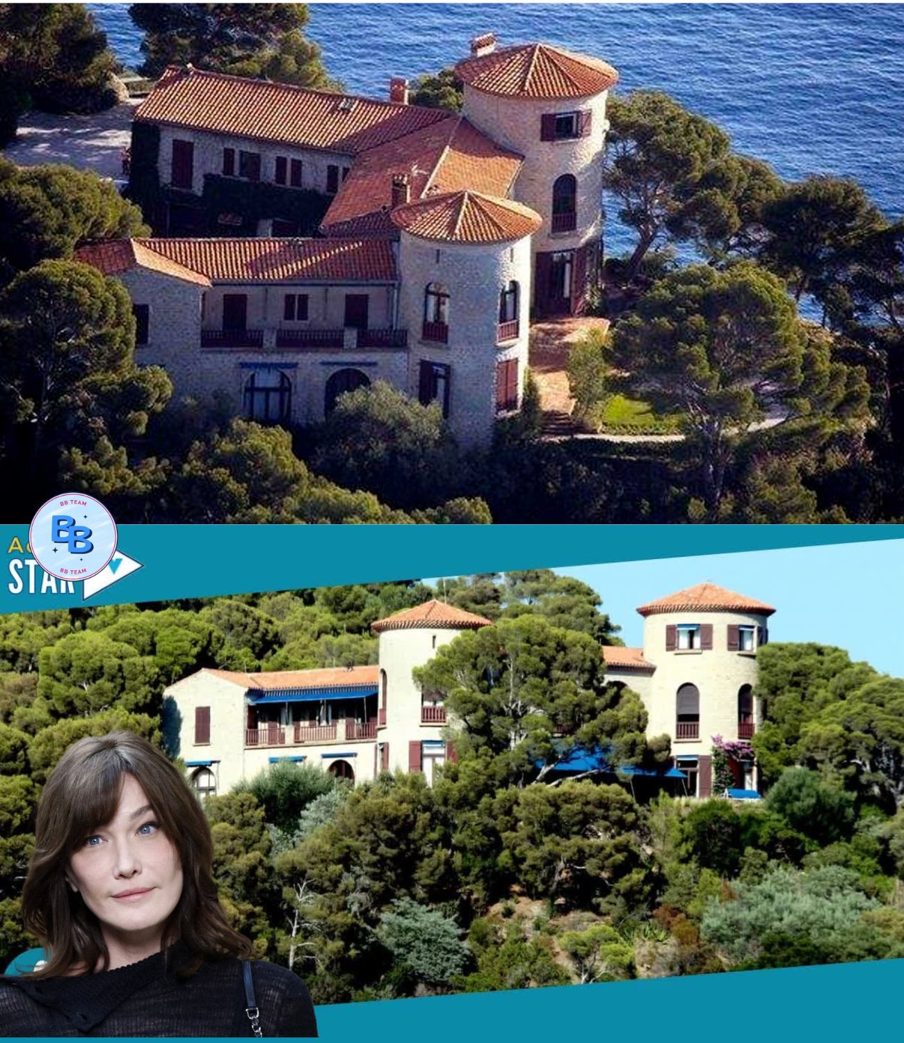 Découvrez la luxueuse maison provençale de Carla Bruni-Sarkozy - News
