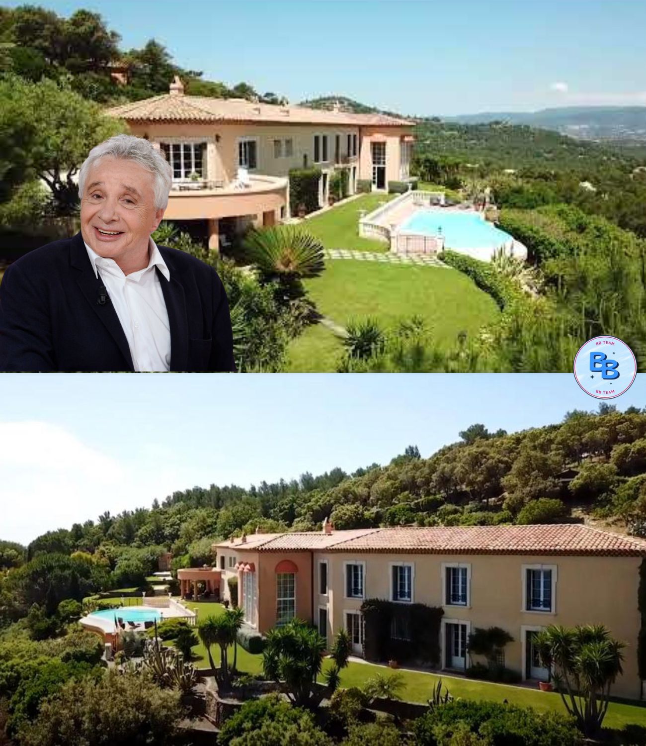 Michel Sardou : Découvrez sa somptueuse villa à Bormes-les-Mimosas… Un véritable paradis caché ...