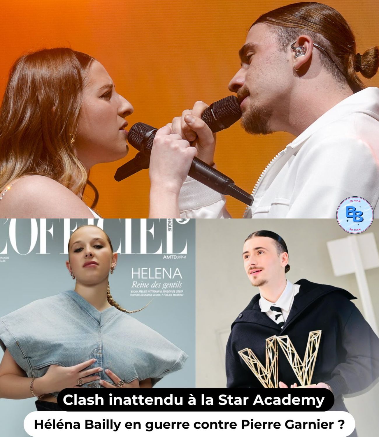 Clash inattendu à la Star Academy ! Héléna Bailly en guerre contre Pierre Garnier ? - News