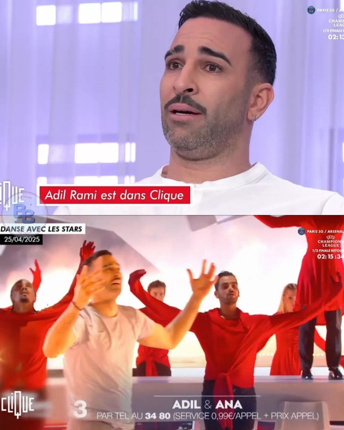 Adil Rami au bord des larmes en revenant sur sa participation à Danse ...