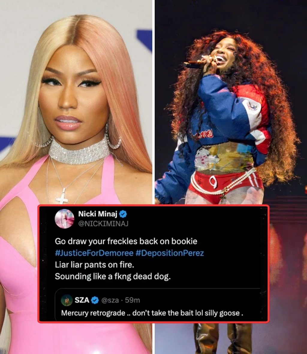 Nicki Minaj SZA Sings Like A 'Dead F*****g Dog!!!' ☠️🐶☠️ But Solana ...
