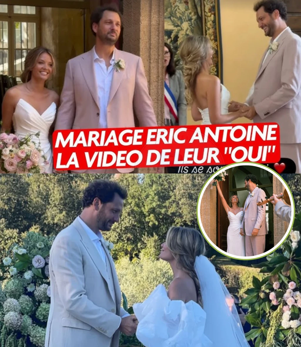 Éric Antoine s’est marié : les images ET VIDéO incroyables ! - News