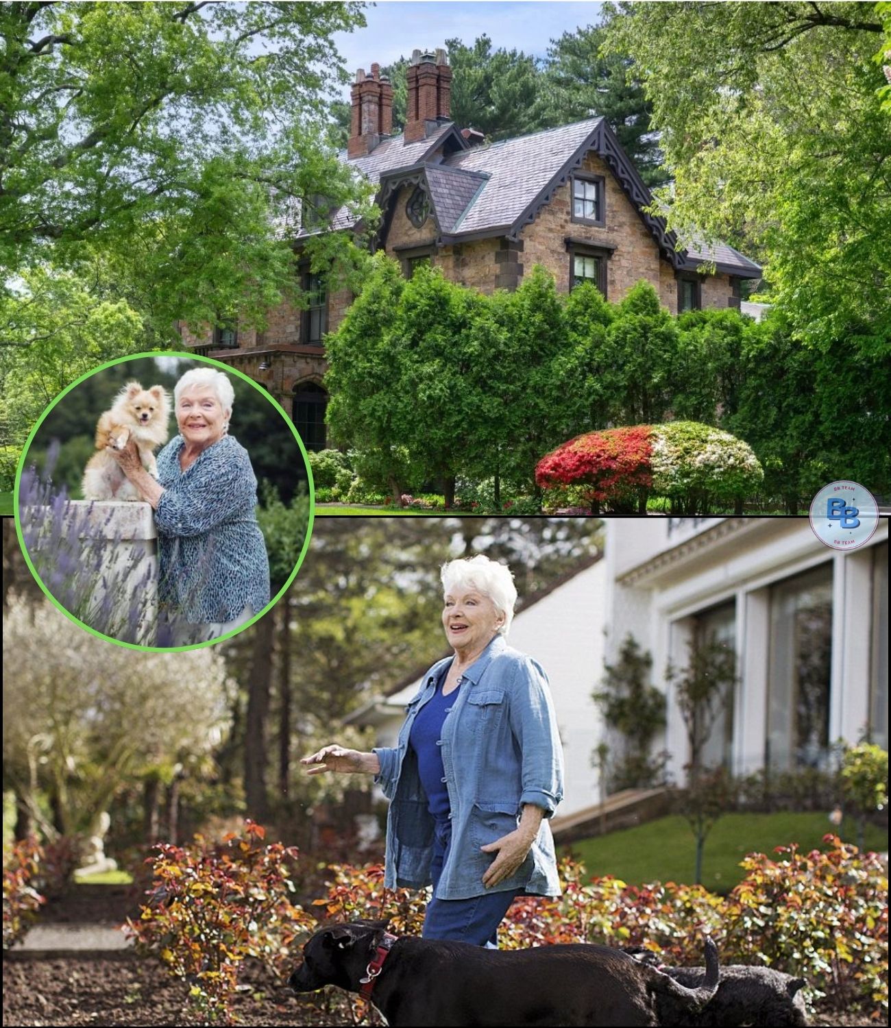 Line Renaud : "Je suis sa mère de substitution", sa magnifique maison à ...