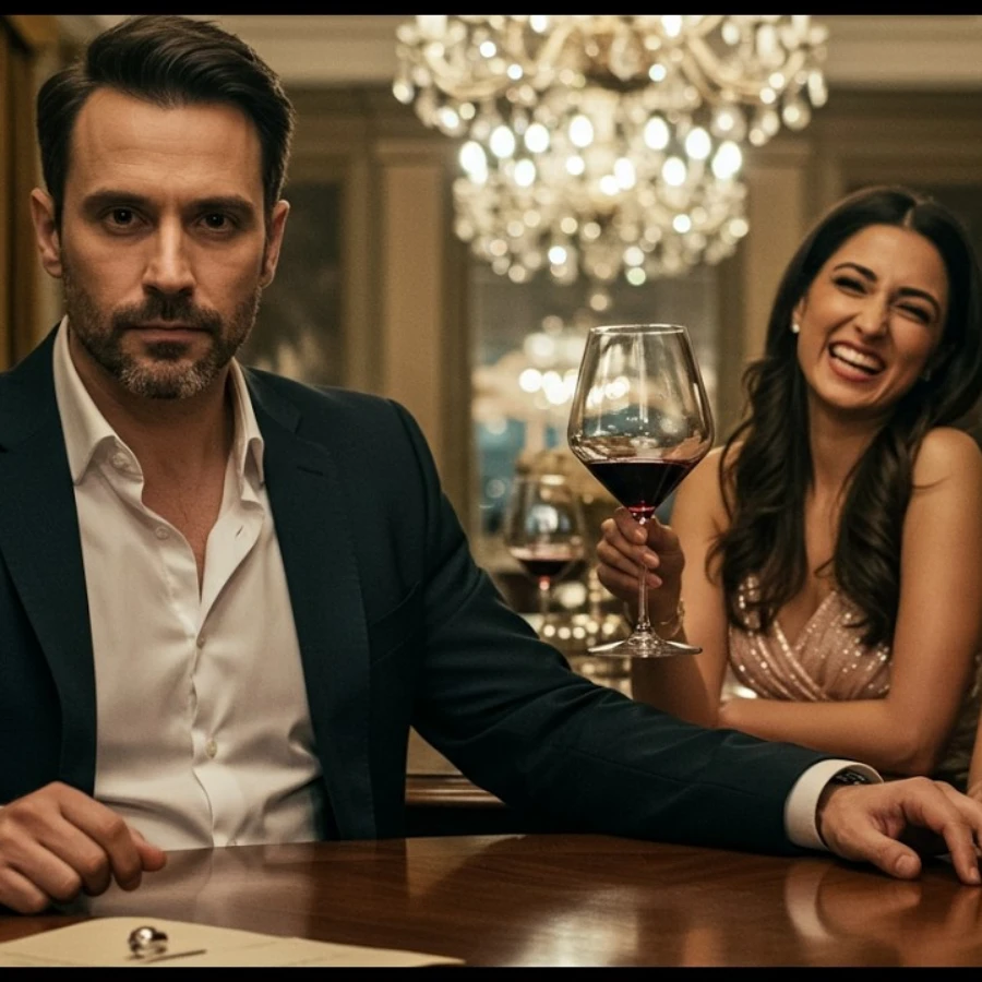 No jantar de família, a irmã da minha esposa riu e perguntou diante de todos: “Como é ser o mais ...